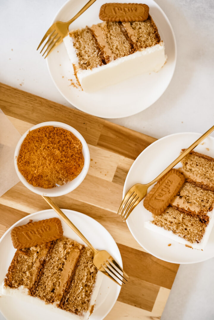 Ultimate Biscoff Cake With Cookie Butter - Cake Babe
