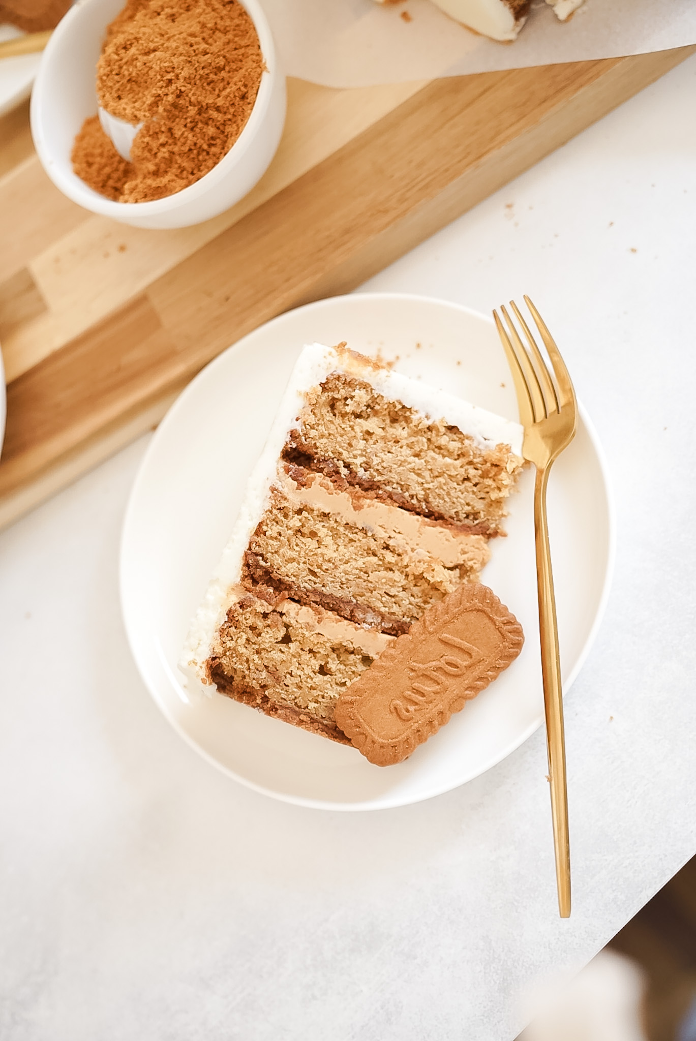 Ultimate Biscoff Cake With Cookie Butter - Cake Babe