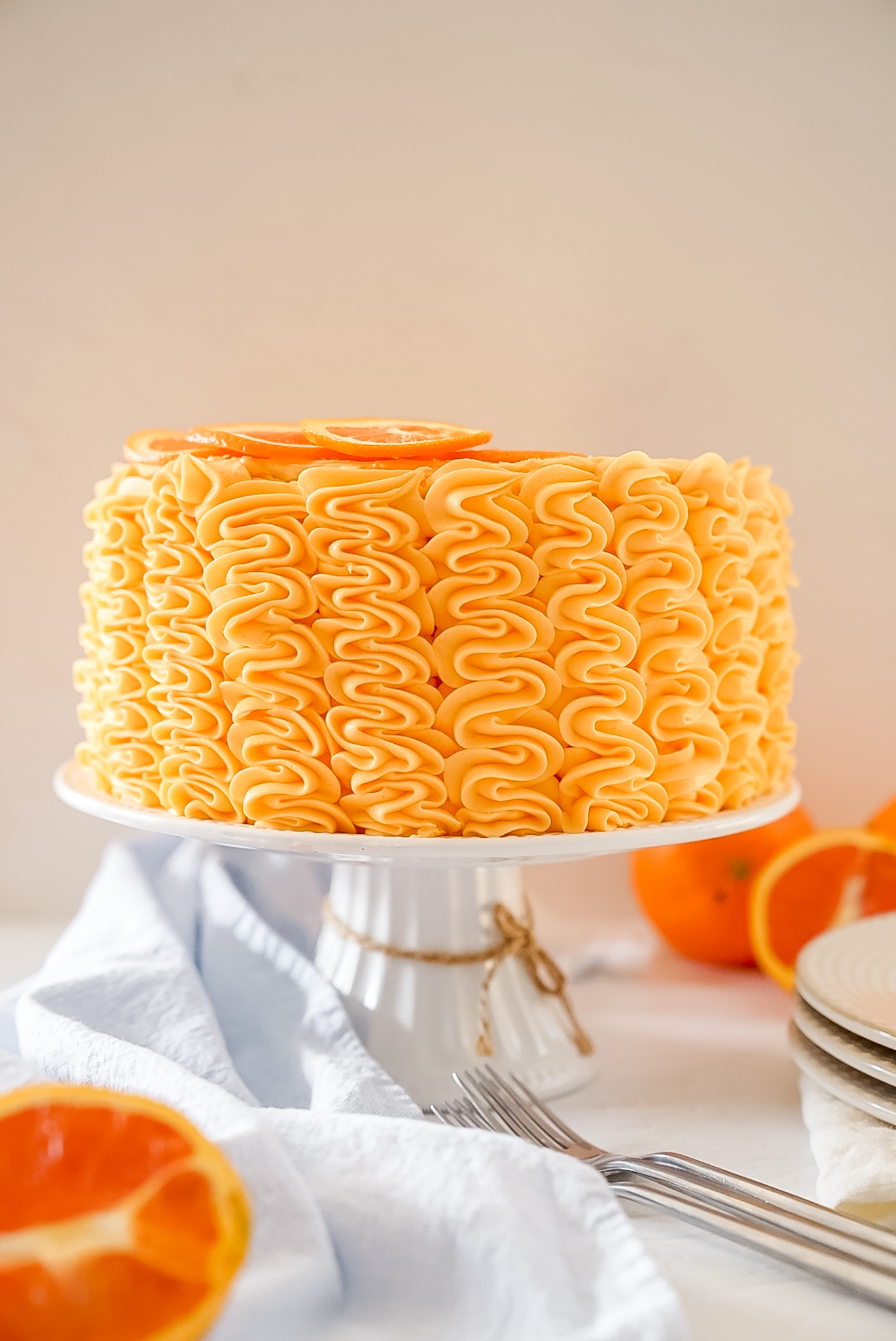 Orange Dreamsicle Cake - Cake Babe