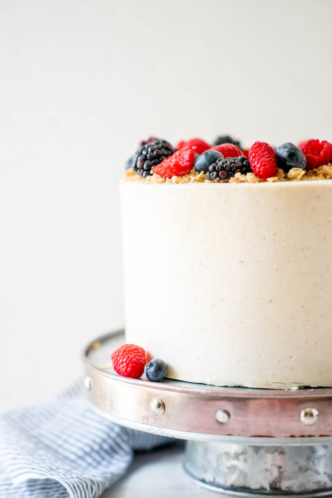 Season's Best Triple Berry Cake - Cake Babe