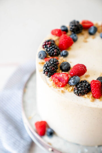 Season's Best Triple Berry Cake - Cake Babe