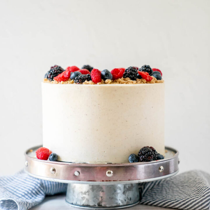 Season's Best Triple Berry Cake - Cake Babe