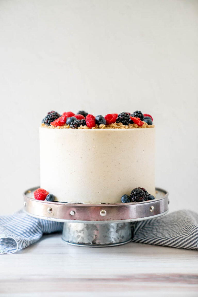 Season's Best Triple Berry Cake - Cake Babe