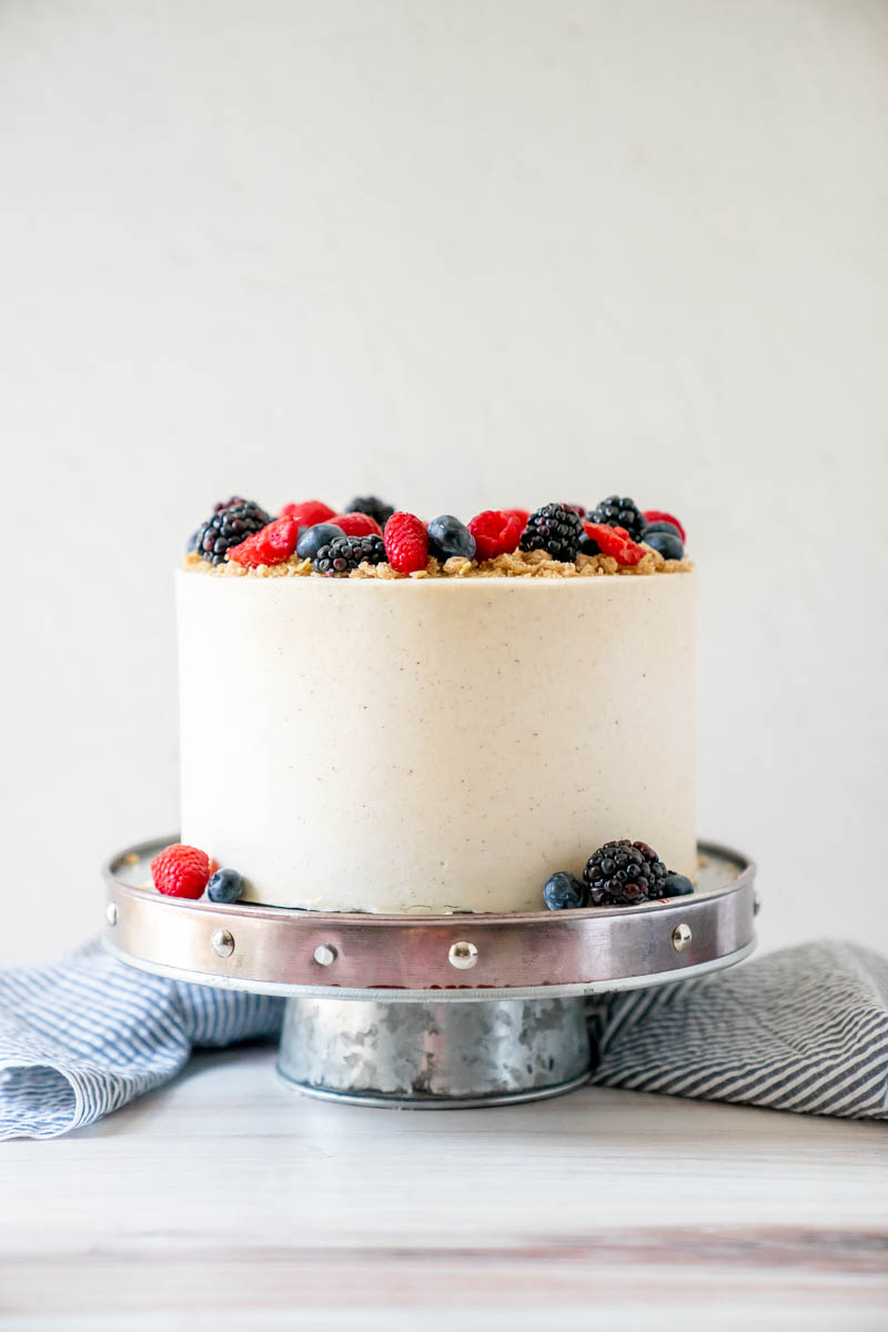 Season's Best Triple Berry Cake - Cake Babe