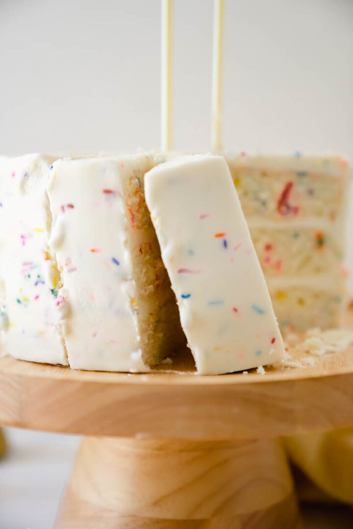 Phenomenal and Festive Funfetti Birthday Cake - Cake Babe