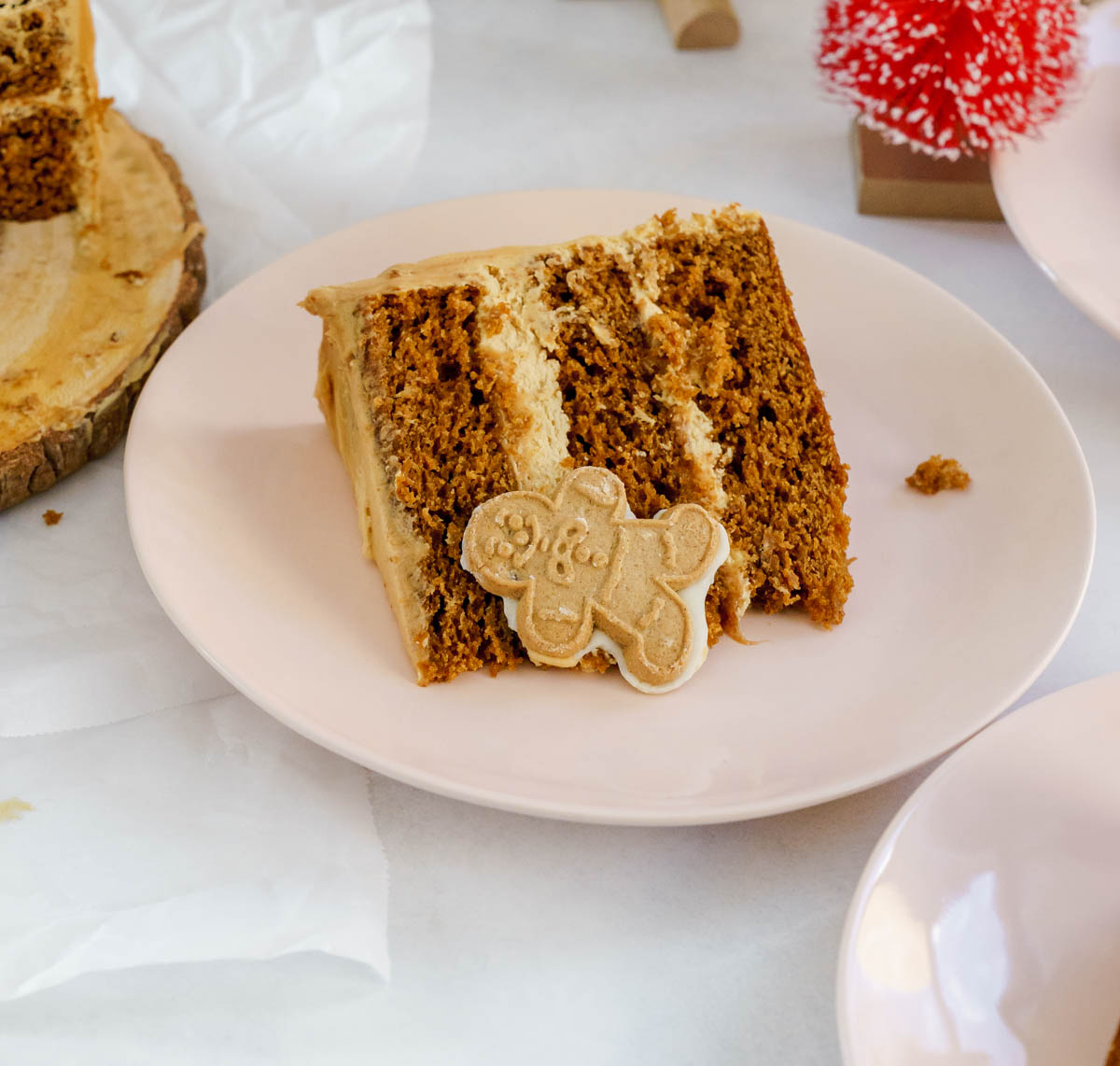 Easy and Tasty Caramel Gingerbread Cake - Cake Babe Bakery