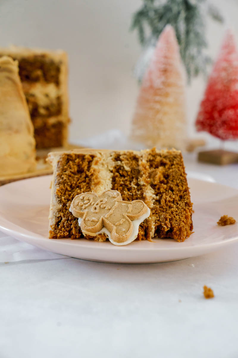 Easy and Tasty Caramel Gingerbread Cake - Cake Babe Bakery
