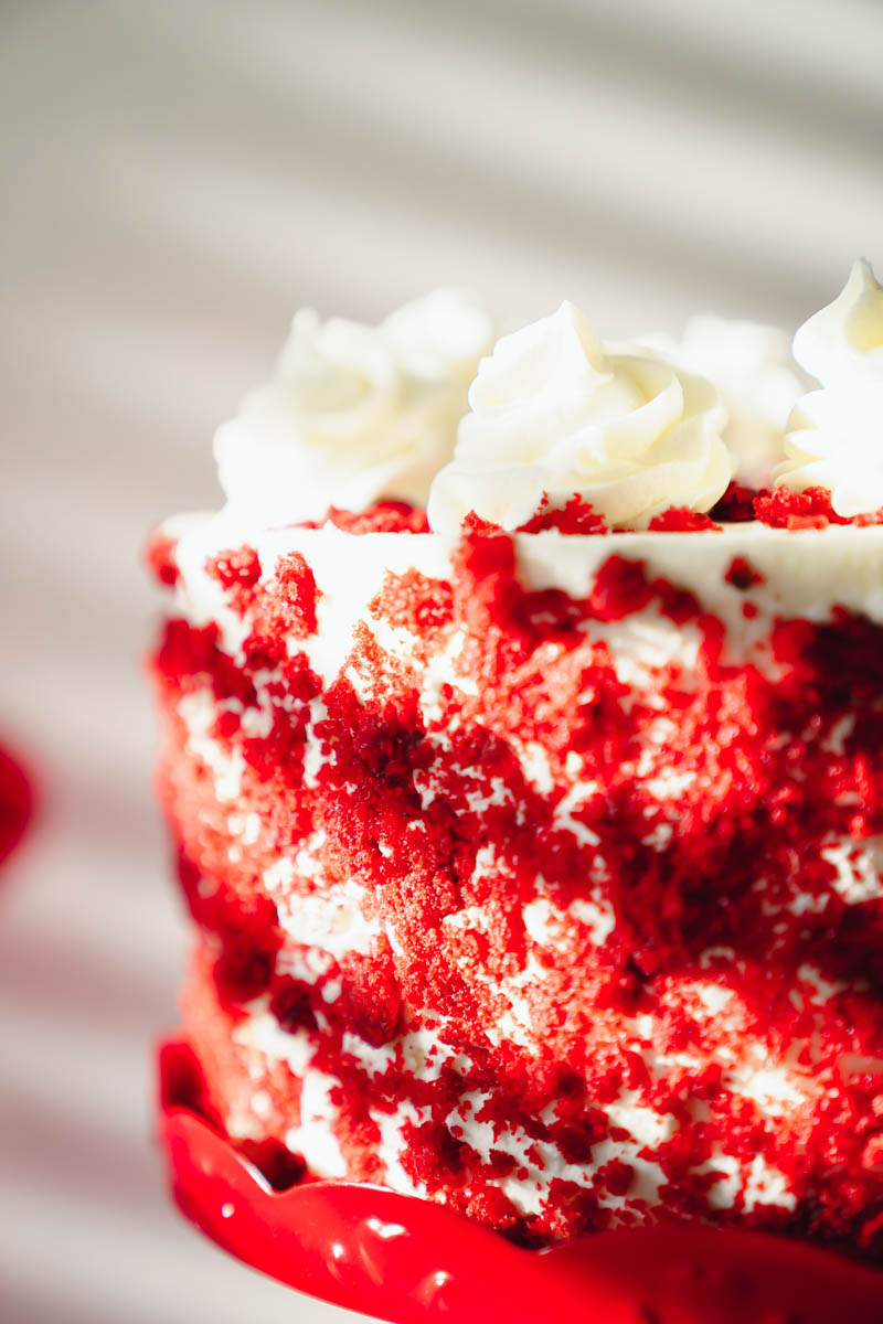 Easy Red Velvet Cake Recipe With Cream Cheese - Cake Babe