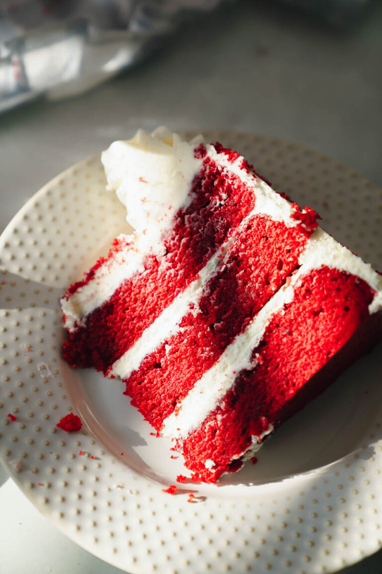 Easy Red Velvet Cake Recipe With Cream Cheese - Cake Babe