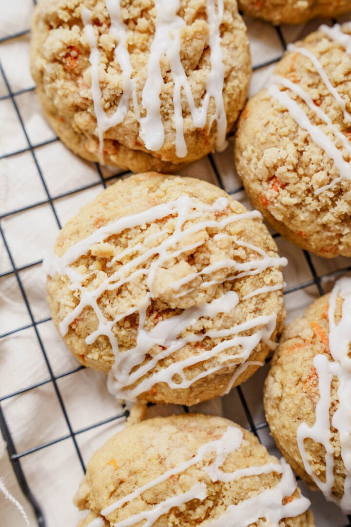 Carrot Crumb Cookies: The Best Cookie Ever - Cake Babe