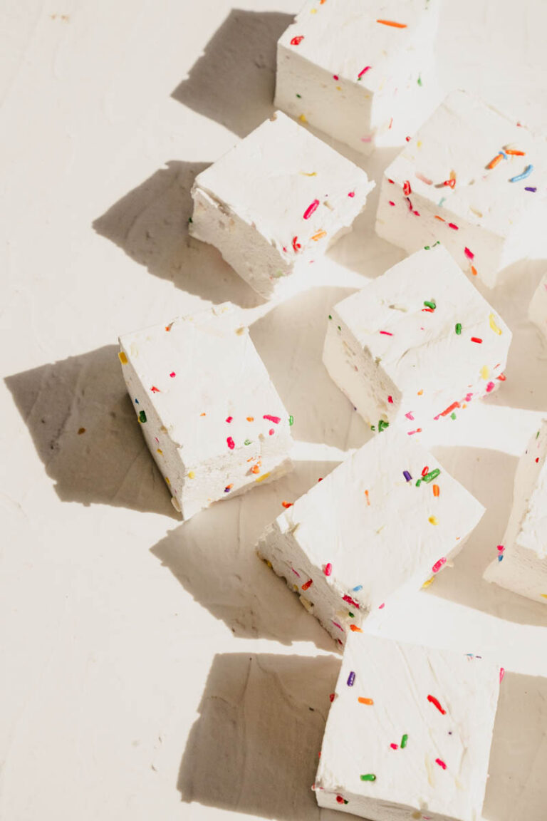 Homemade Birthday Sprinkle Marshmallows Recipe - Cake Babe Bakery