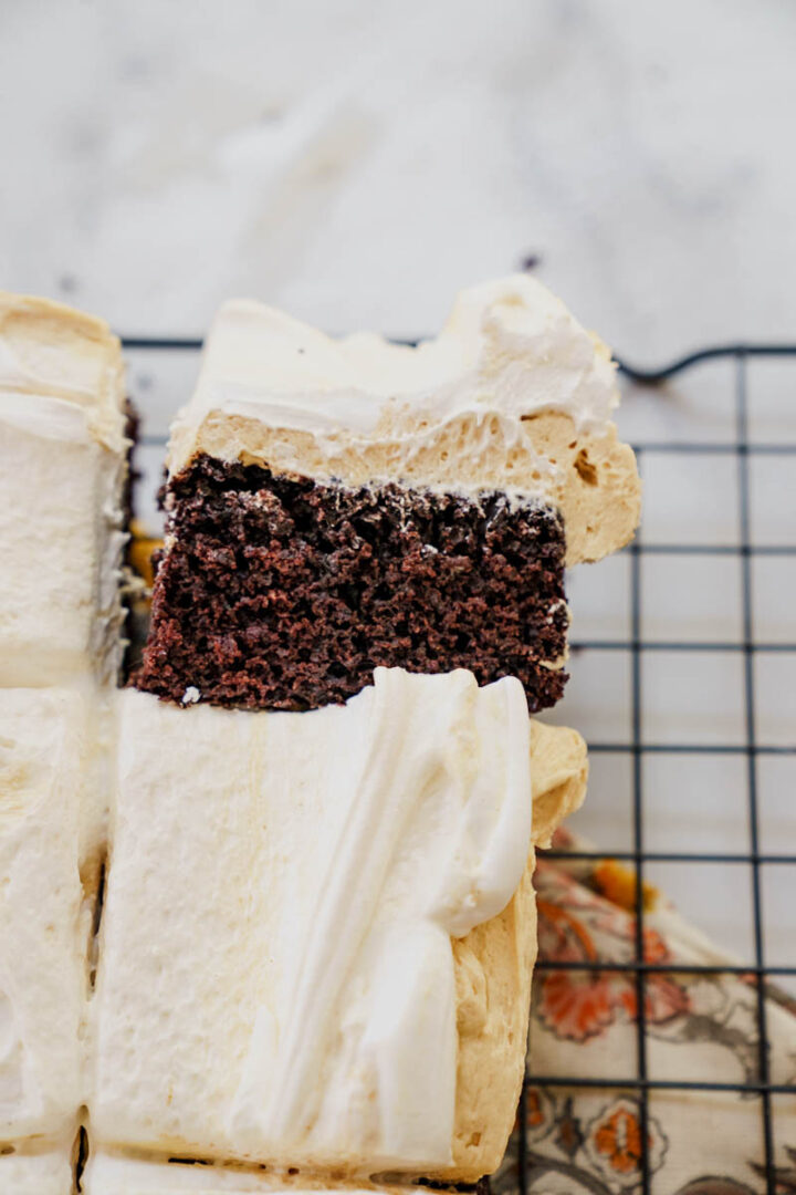 No Bake Peanut Butter Chocolate Pie - Cake Babe Bakery