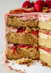 Crowd-Pleasing Strawberry Biscoff Cake - Cake Babe