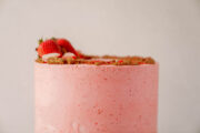 Crowd-Pleasing Strawberry Biscoff Cake - Cake Babe