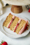 Crowd-Pleasing Strawberry Biscoff Cake - Cake Babe