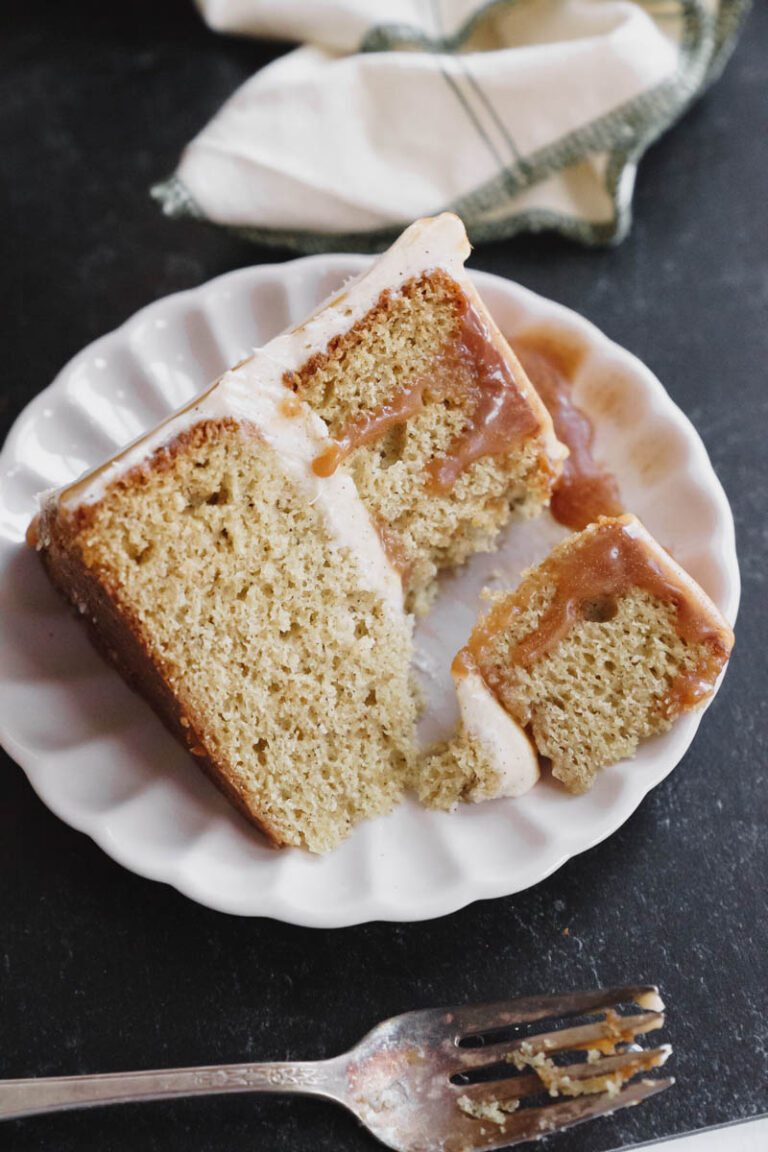 Very Flavorful Chai Caramel Cake - Cake Babe