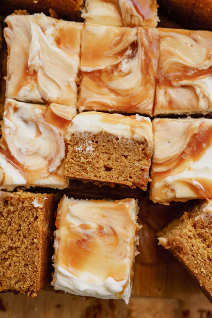 Salted Caramel Gingerbread Cake With Buttercream - Cake Babe Bakery