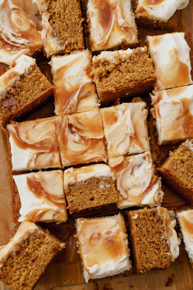 Salted Caramel Gingerbread Cake With Buttercream - Cake Babe Bakery