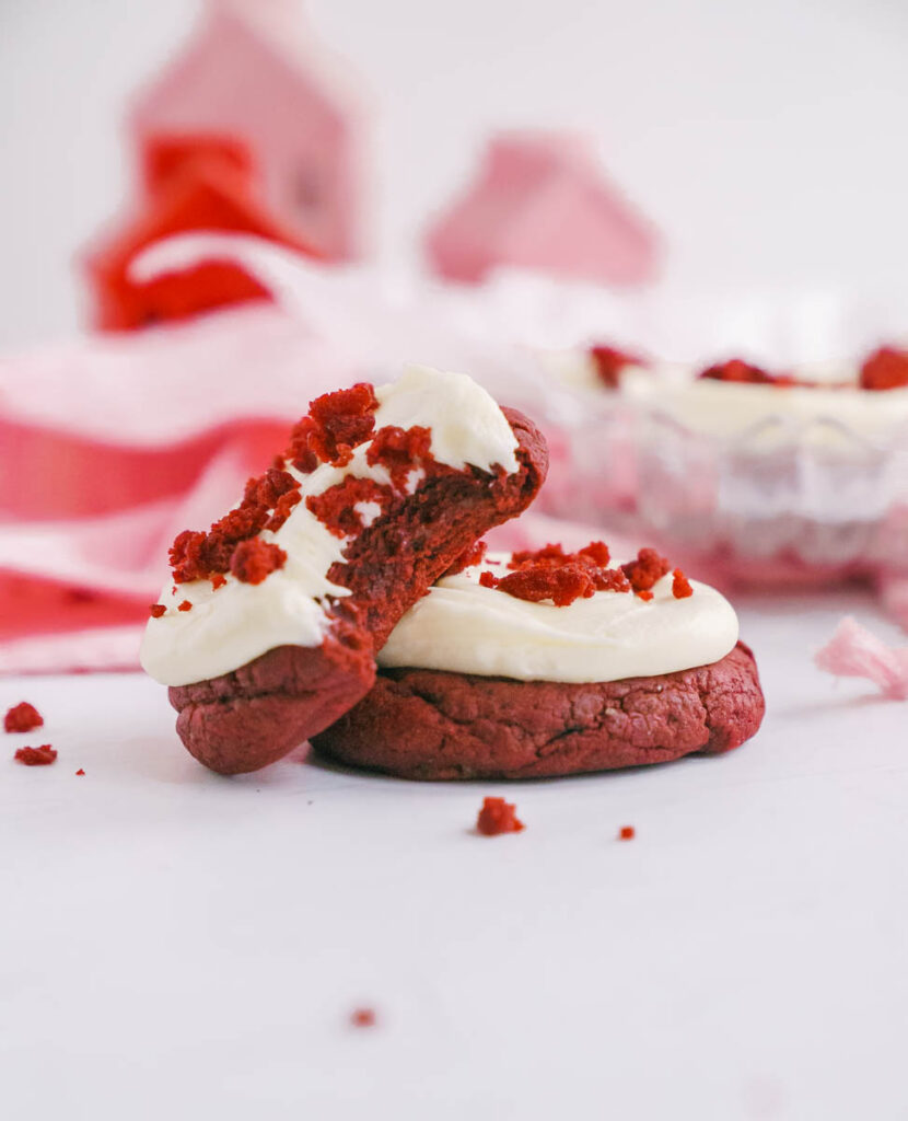 The Best Copycat Red Velvet Crumbl Cookie Recipe - Cake Babe