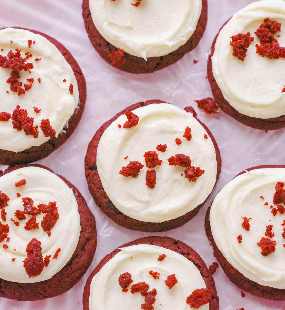 The Best Copycat Red Velvet Crumbl Cookie Recipe - Cake Babe