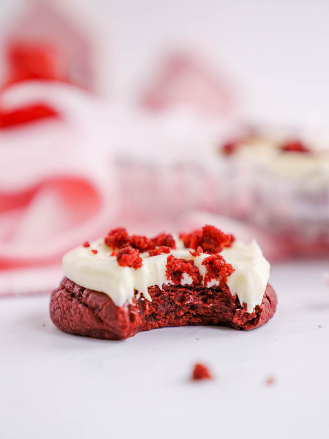 The Best Copycat Red Velvet Crumbl Cookie Recipe - Cake Babe