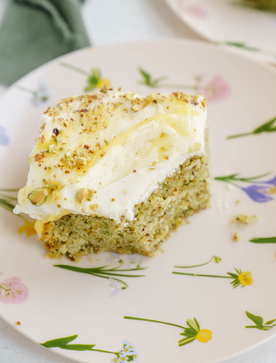 The Most Delicious Lemon Pistachio Cake Recipe - Cake Babe