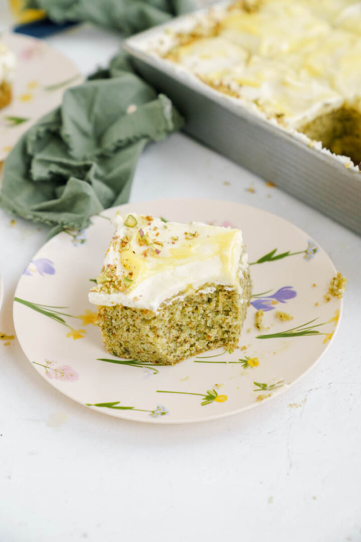 The Most Delicious Lemon Pistachio Cake Recipe - Cake Babe