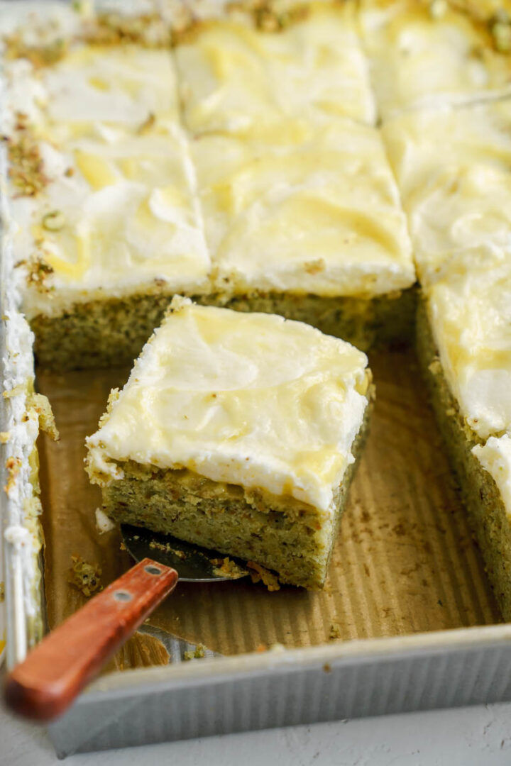 The Most Delicious Lemon Pistachio Cake Recipe - Cake Babe
