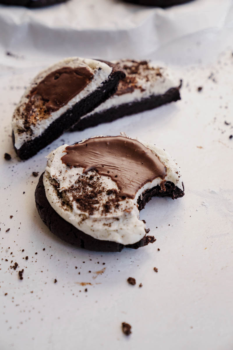 The Ultimate Frosted Grasshopper Cookies Recipe - Cake Babe