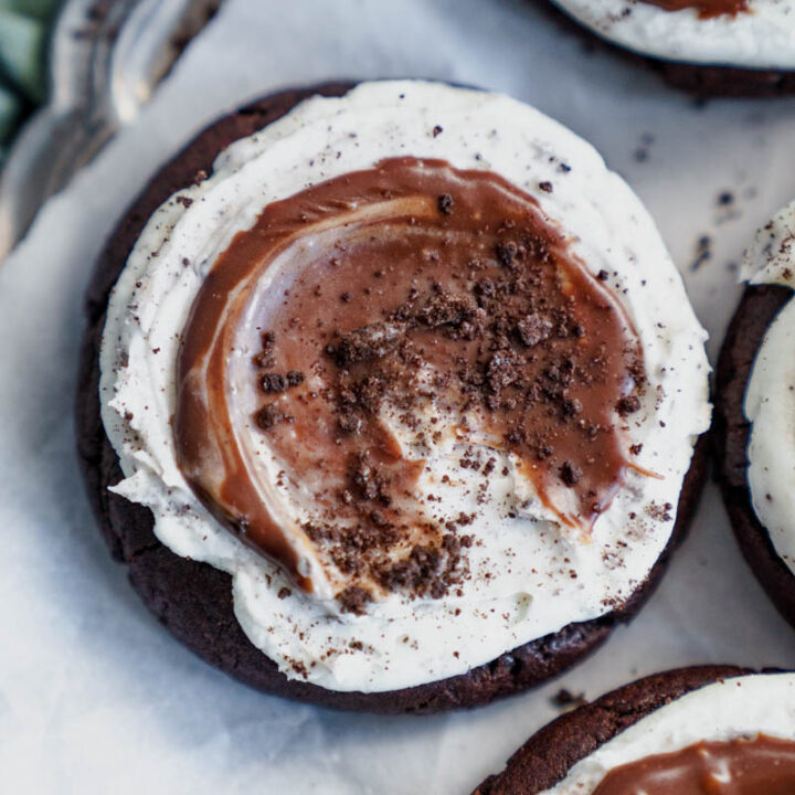 The Ultimate Frosted Grasshopper Cookies Recipe - Cake Babe