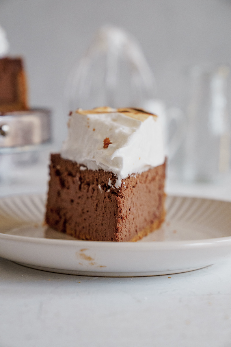 The Ultimate S'mores Cheesecake Recipe! - Cake Babe