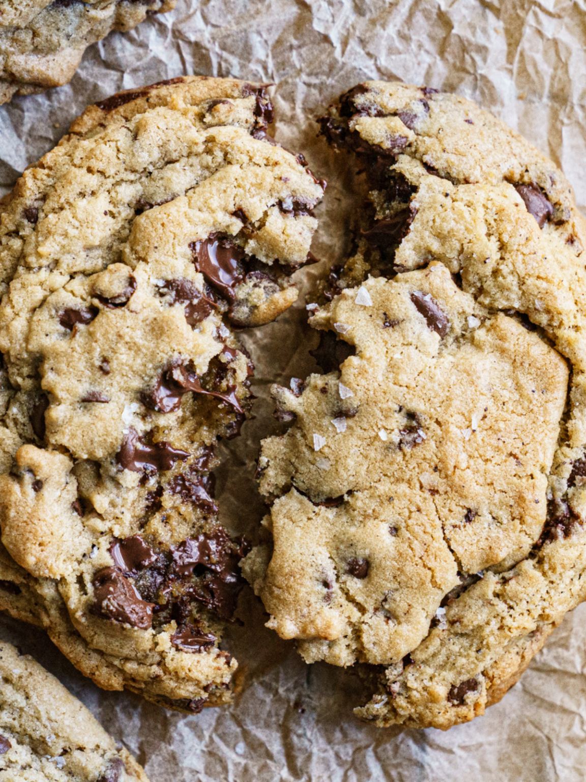 No Chill Brown Butter Chocolate Chip Cookies - Cake Babe Bakery