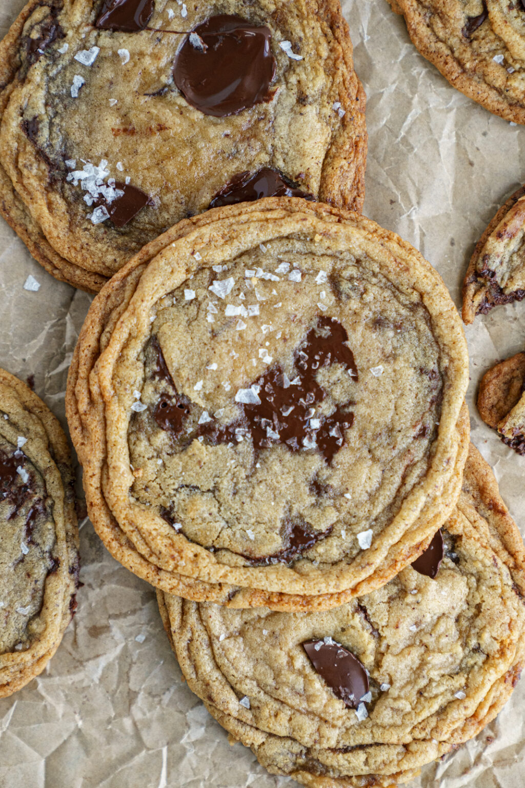 NYC Crispy Thin and Gooey Cookie Recipe - Cake Babe Bakery