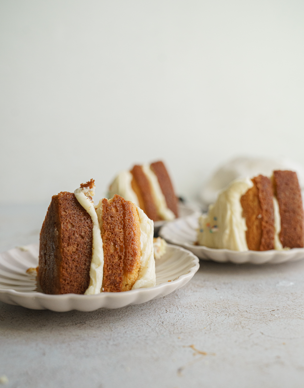 Vanilla Bean Cake Recipe(Made with ONE Cake Pan) - Cake Babe Bakery