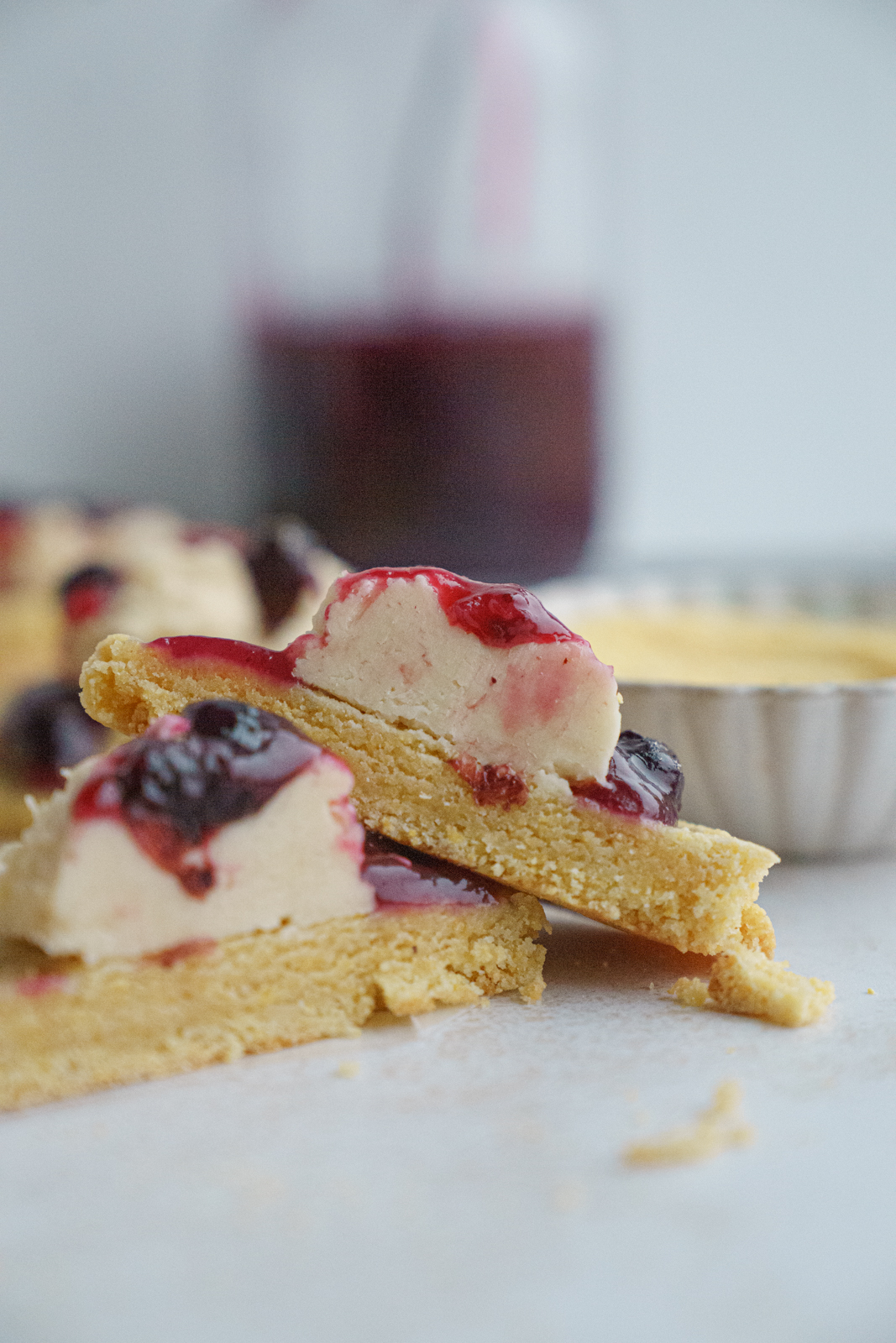 Blueberry Cornbread Cookies with Maple Butter - Cake Babe
