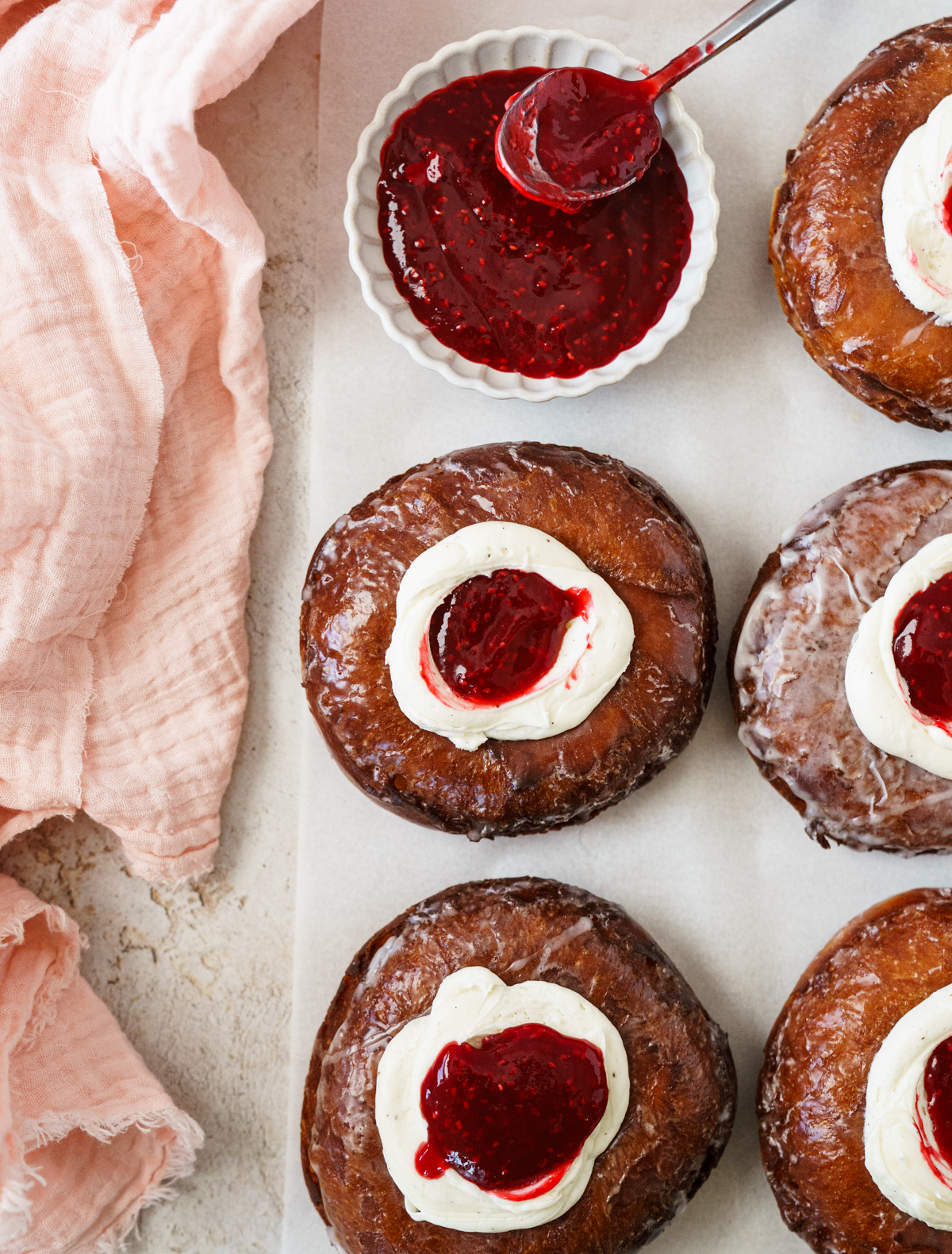 Easy Brioche Jelly Donut Recipe Homemade - Cake Babe