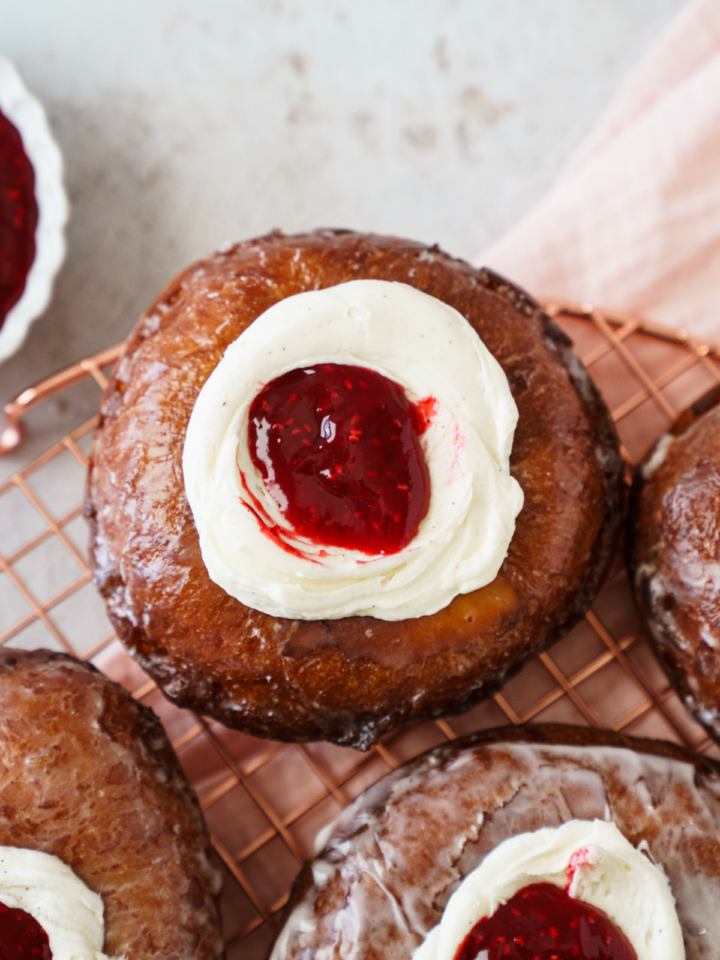Easy Brioche Jelly Donut Recipe Homemade - Cake Babe