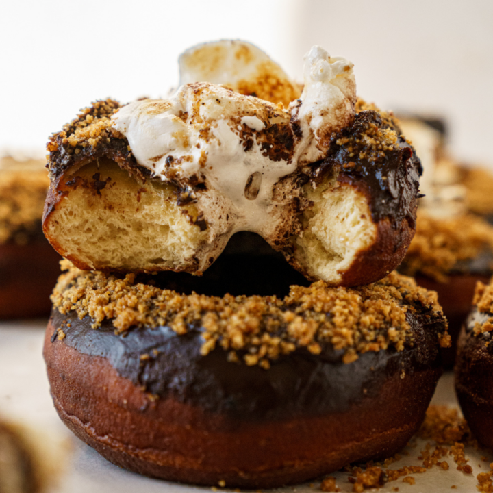 Raspberry Filled Donut Recipe - Cake Babe