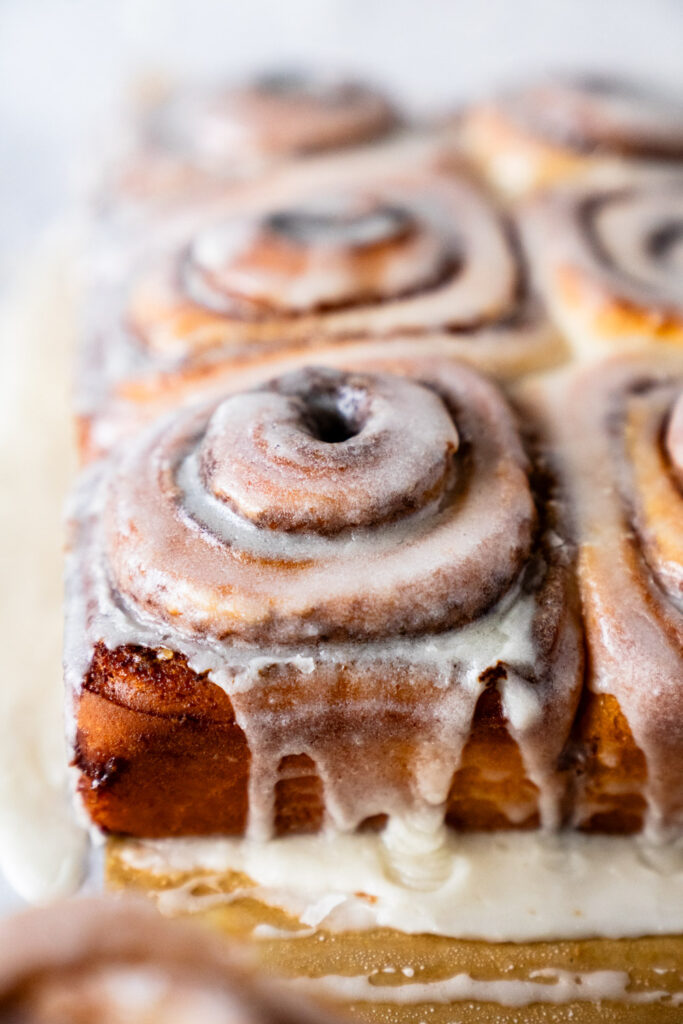 Glazed Cinnamon Roll Recipe From Scratch - Cake Babe Bakery