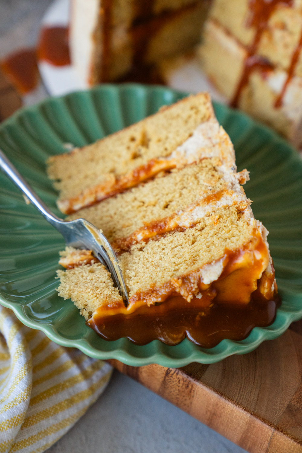 Caramel Brown Butter Cake - Cake Babe Bakery