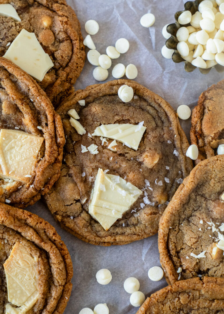 Crispy and Gooey Brown Butter Chai Chocolate Chip Cookies - Cake Babe ...